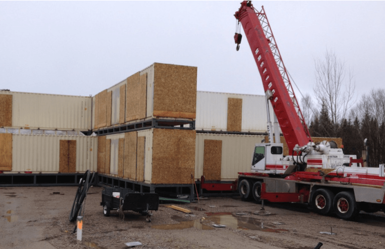 Canadian Containers become Modular Motels