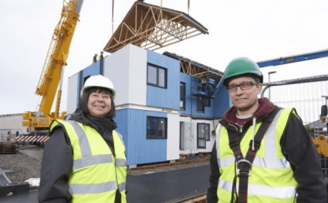 Scotland Installs First Modular Housing Project