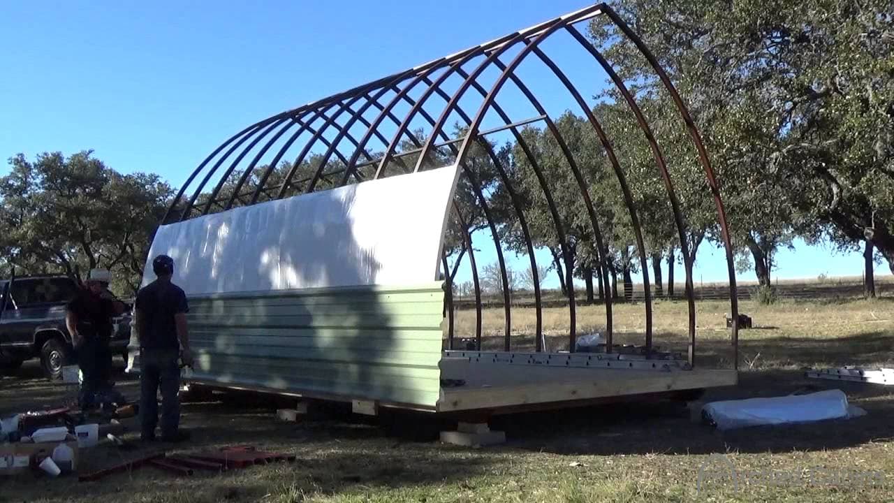 DIY Prefabricated “Arched Cabin” for Under $10K? Yes, but ...