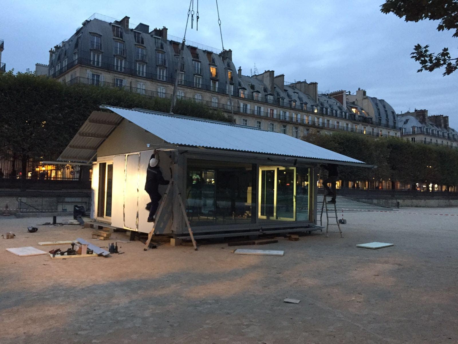PreFab Home Installed in Two Days as Part of Global Parisian Show