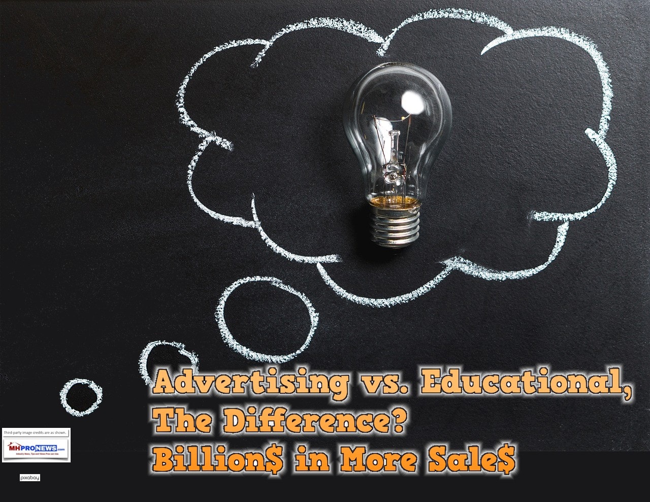What’s the Difference? Advertising vs. Educating