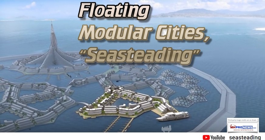 Plans for Floating Modular Cities, “Seasteading” is Becoming Reality