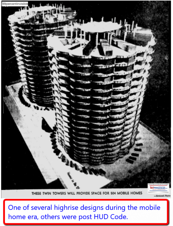 High-Rise Manufactured Home Stackable Towers, Compete with Modular ...