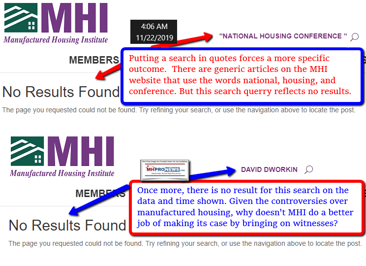 David Dworkin, National Housing Conference, Compared and Contrasted ...