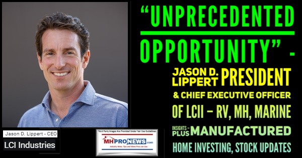 “Unprecedented Opportunity” - Jason D. Lippert, President & Chief ...
