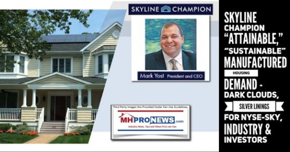 Skyline Champion “Attainable,” “Sustainable” Manufactured Housing ...