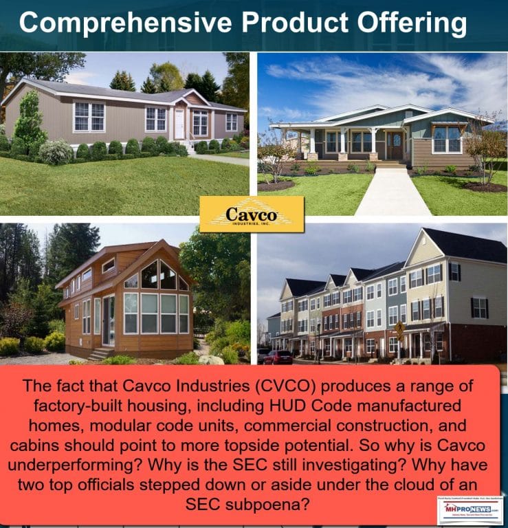 Examining Publicly-Traded Cavco Industries (CVCO) – Why is Scandal ...