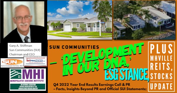Sun Communities ‘Compelling Supply–Demand Fundamentals’ ‘Virtually No ...